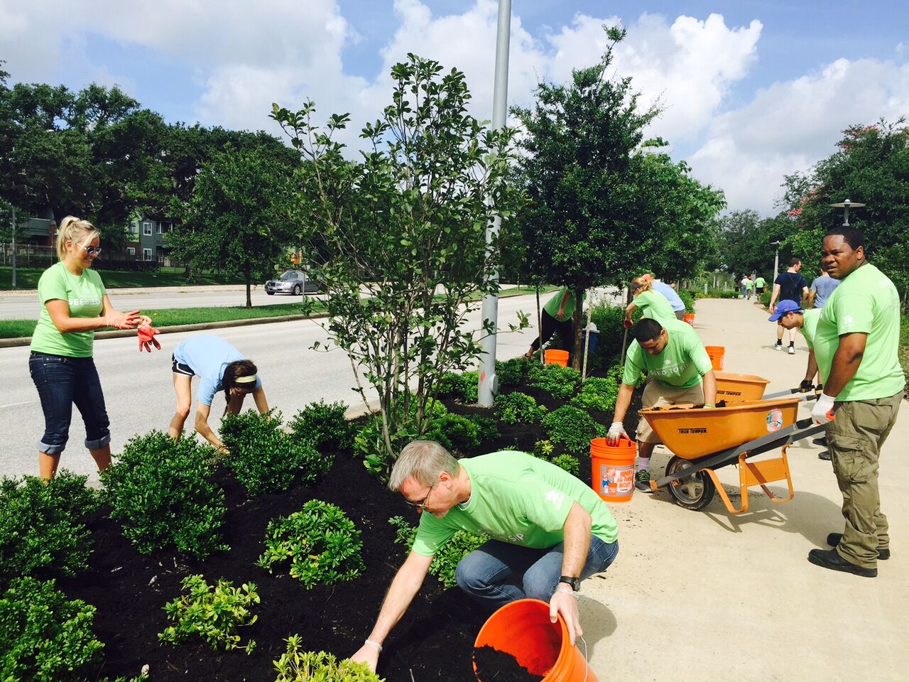 Volunteer Workday - Houston Family Magazine