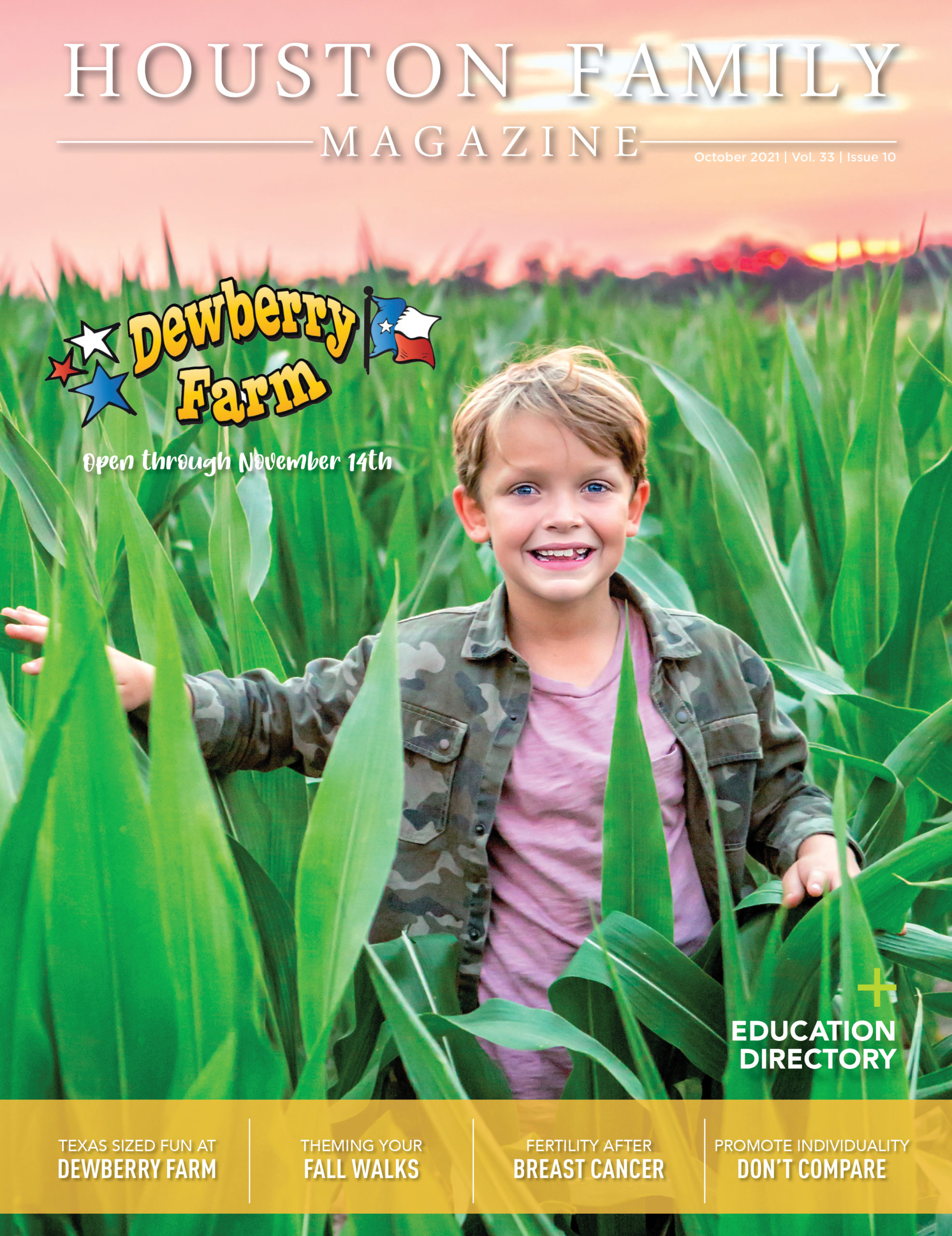 Read the October 2021 Issue - Houston Family Magazine