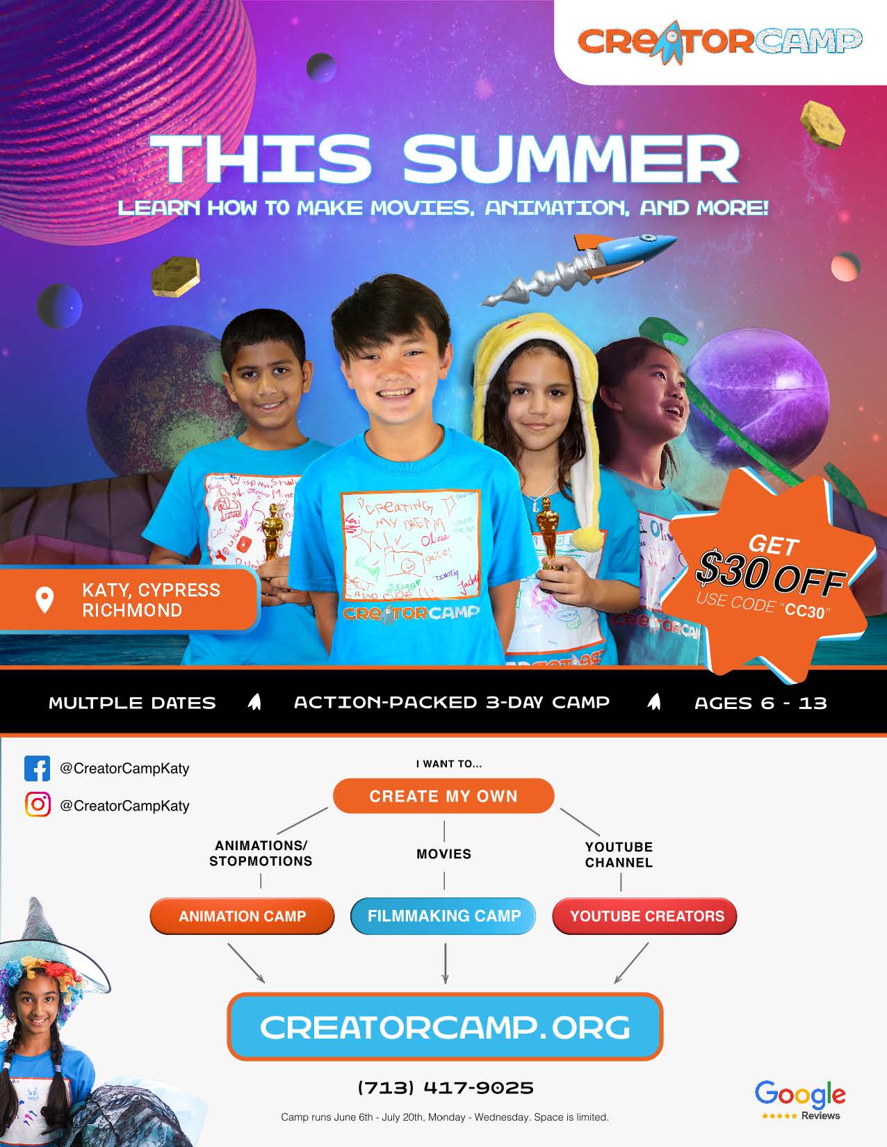 Creator Camp - Houston Family Magazine