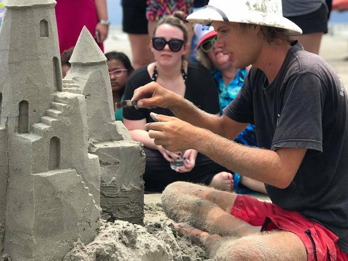FREE Professional Sandcastle Building Lessons - Houston Family Magazine
